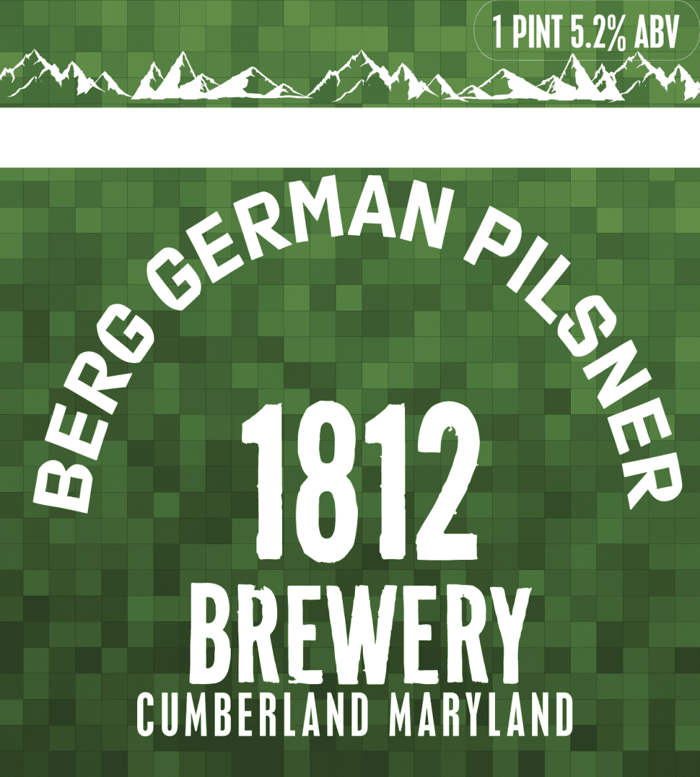 Our Beers | Menu | Local Craft Beer | 1812 Brewery, Cumberland Maryland